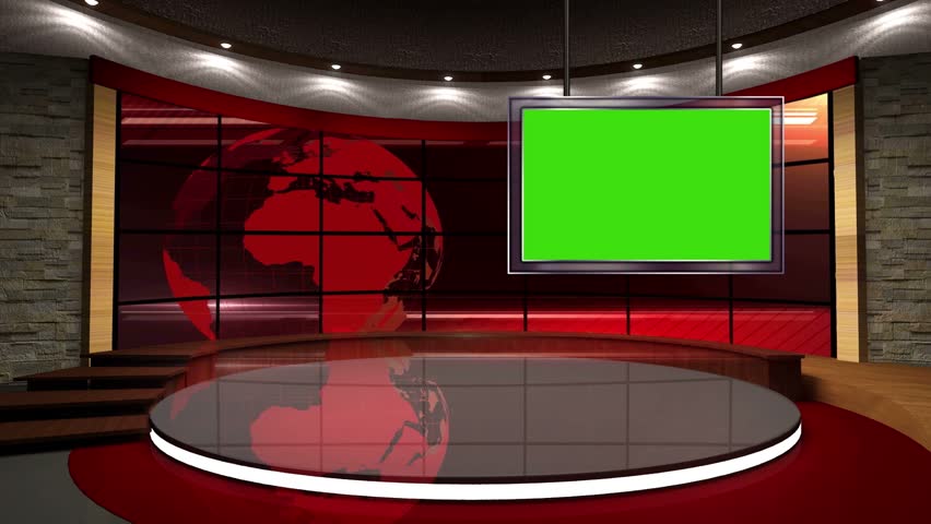 News Tv Studio Set - Stock Footage Video (100% Royalty-free) 17477878 | Shutterstock
