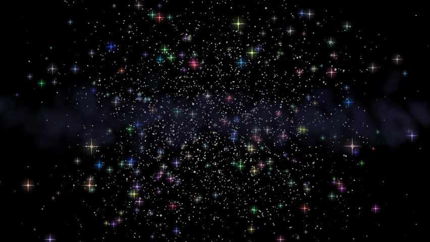 Abstract Render of Stars in Stock Footage Video (100% Royalty-free ...