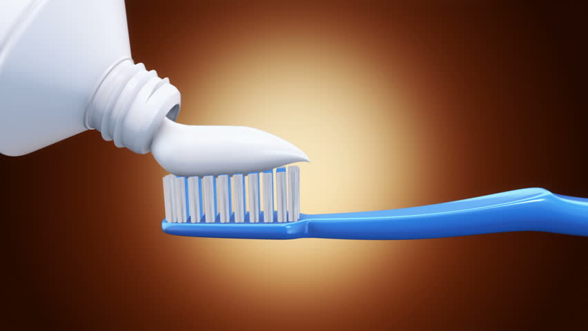 Toothpaste Squeeze Animation (HD). Rendered Animation Of A Toothpaste ...