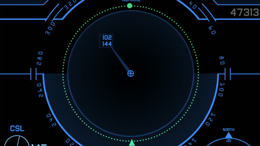 4k Radar GPS Signal Tech Screen Display,future Science Sci-fi Data ...