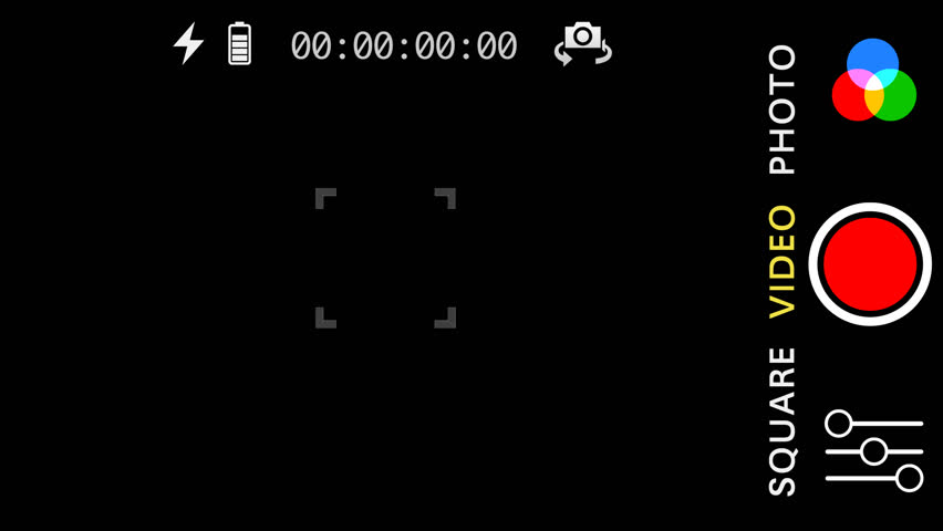 Rec Screen Stock Footage Video | Shutterstock