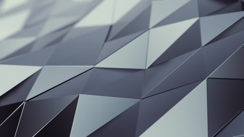 Abstract Triangular Crystalline Background Animation Vídeo stock ...