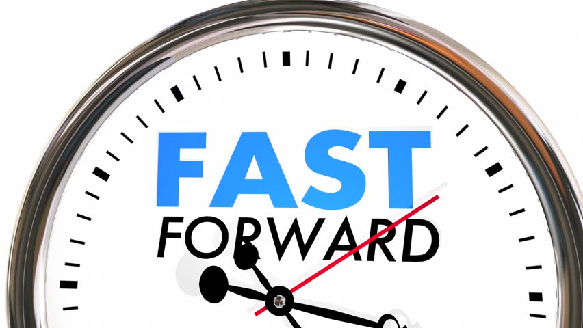 Speed To Market Product Development Clock Time Words 3d Animation Stock ...