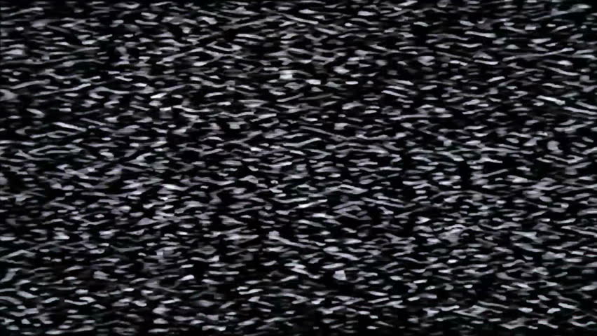 A Tv Screen Showing Interference Stock Footage Video (100% Royalty-free ...