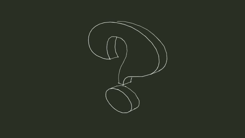 Question Mark On a Rotating Stock Footage Video (100% Royalty-free ...