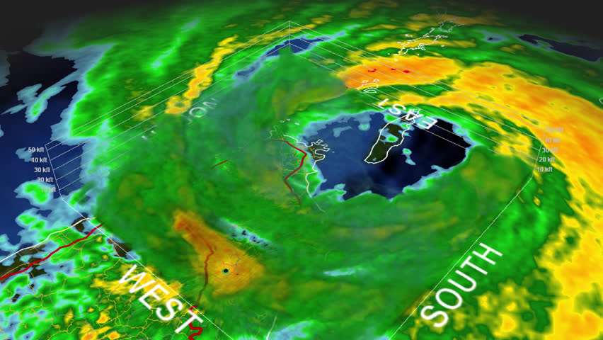 Hurricane Georges 1998 Puerto Rico Stock Footage Video (100% Royalty ...