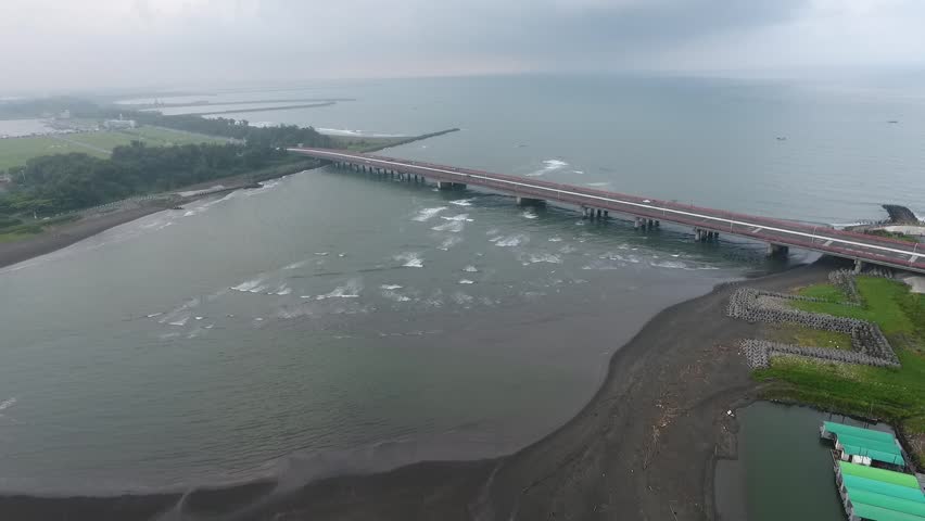 Bridge And Tainan Canal In Anping, Taiwan Stock Footage Video 2327336 ...