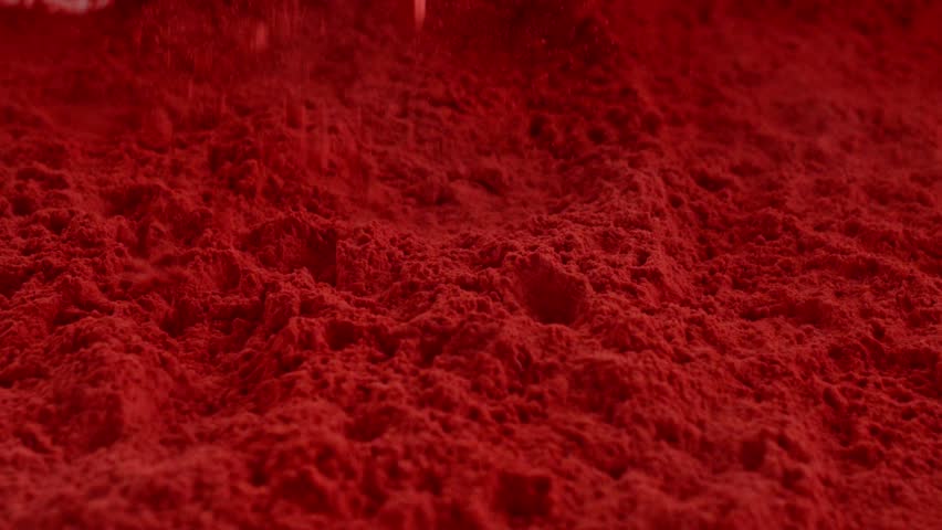 Explosion Of Red Holi Powder, Red Epic Slow Motion Clip Stock Footage ...