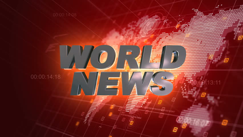 Breaking News Live Motion Banner On White. Business Technology News ...