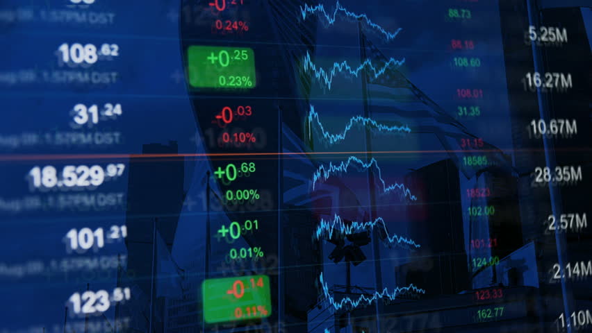 Financial Background, Finance, Financial Markets, Stock Footage Video ...