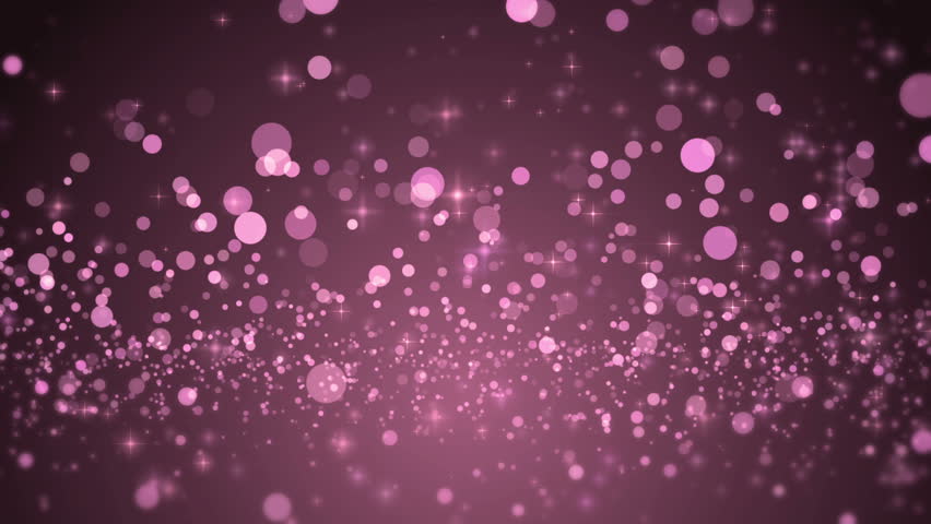 Glittering Pink Particle Background Beautiful Stok Video (%100 Telifsiz ...