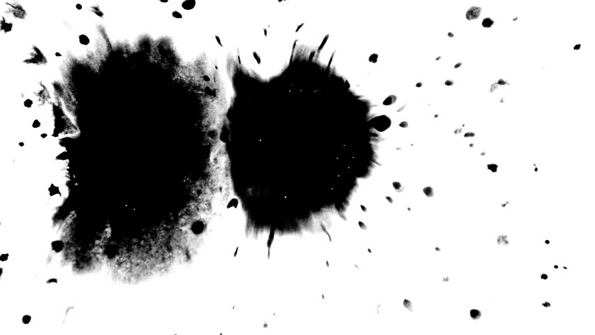 Stock video of organic ink drop matte | 21369718 | Shutterstock