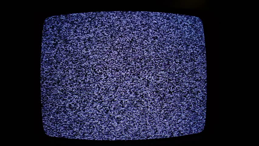 Spooky Halloween TV With Static. Stock Footage Video 4425722 | Shutterstock