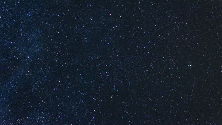 Stars Rotating North Pole Star. Night Sky Polaris Time Lapse. Videos de ...