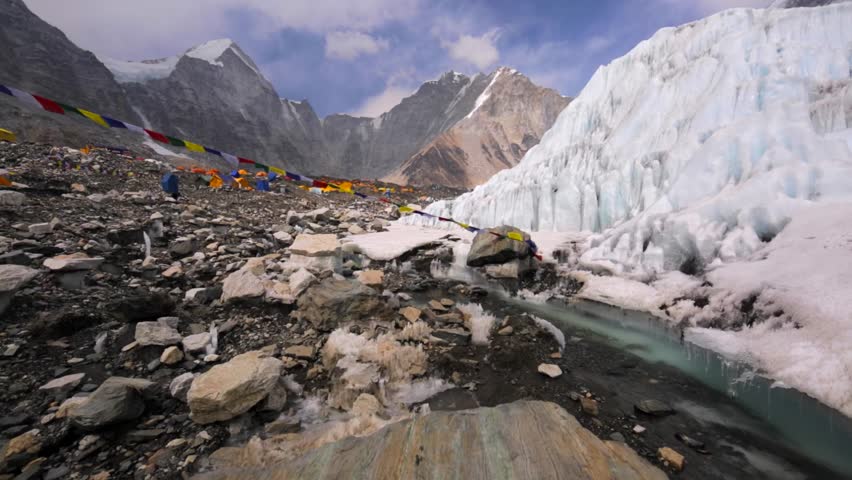 The Bridge At Chuzom. This Bridge Cross The Confluence Of Two Rivers ...