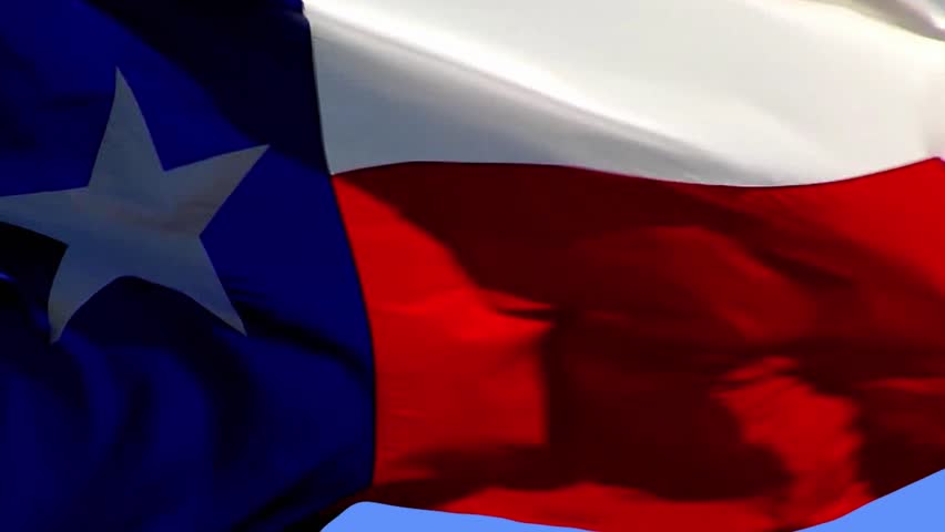Texas Flag Waving Stock Footage Video (100% Royalty-free) 21871888 ...