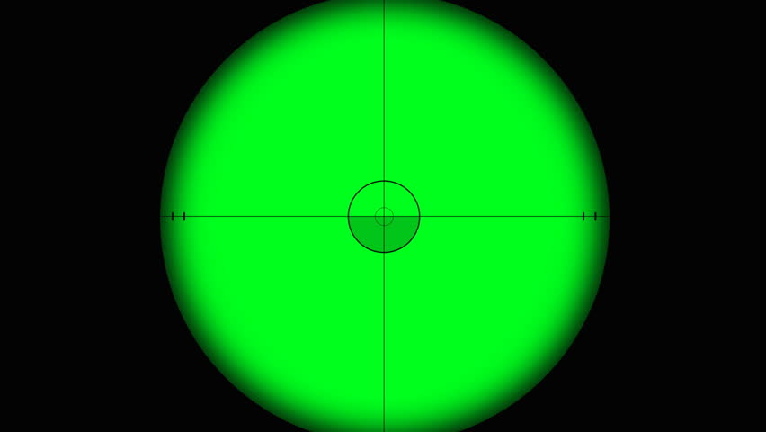 Sniper Scope - Greenscreen Videos de metraje en stock 2073503 ...