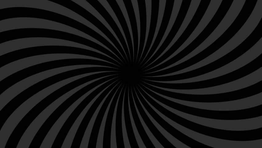 Abstract Background With Endless Black And White Spiral, Hypno Spiral ...