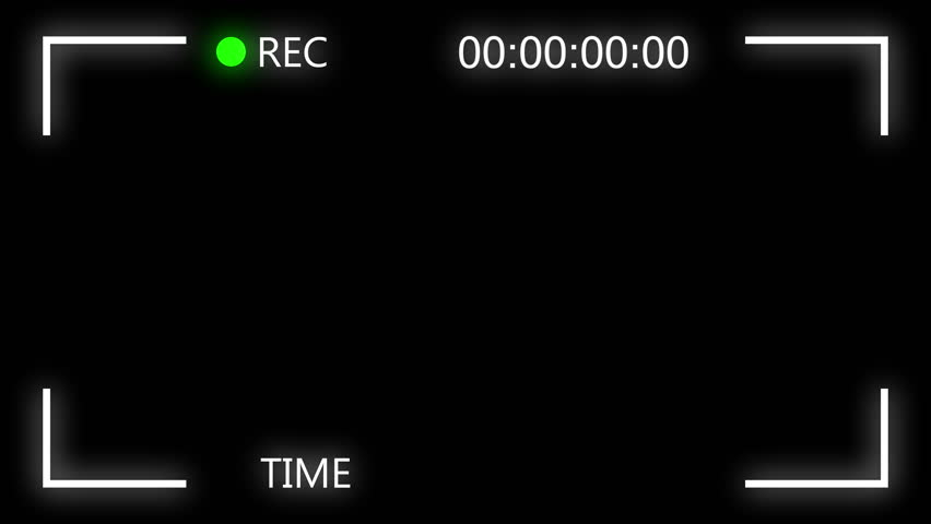 Camera Recording Screen Contain Frame Of Cameraâ??s Interface With ...