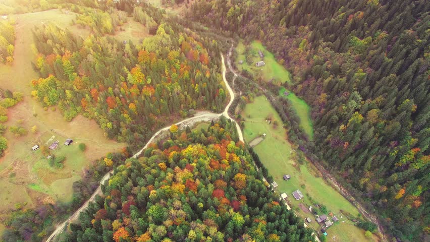 Stock video of 4k aerial drone footage: flight above | 23339938 ...