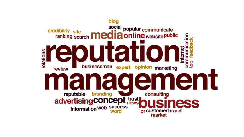 Reputation Animated Word Cloud, Text Design Animation.Kinetic ...