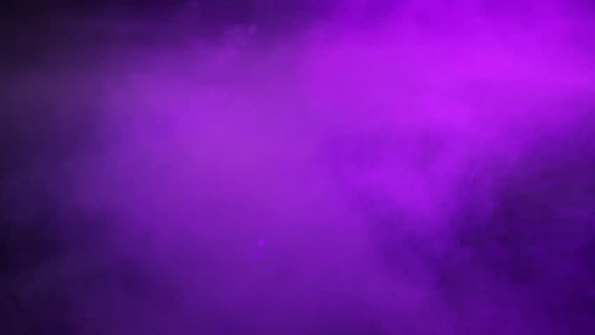 Animated Purple Toxic Smoke Filling Up Whole Screen Against Transparent ...