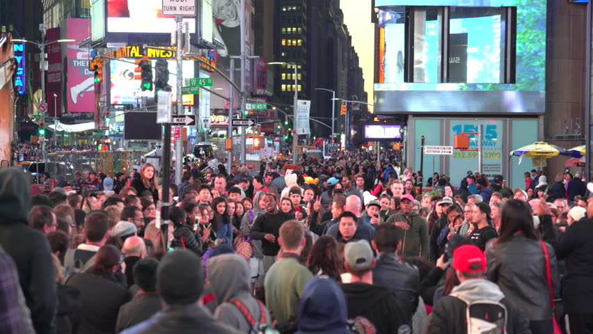 Crowd of People On New Stock Footage Video (100% Royalty-free) 23644528 ...