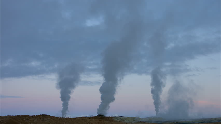 Hot spring emitting smoke image - Free stock photo - Public Domain ...