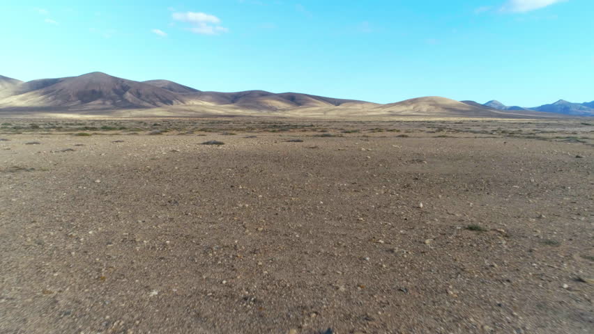 Aerial Drone of Dramatic Desert Stock Footage Video (100% Royalty-free ...