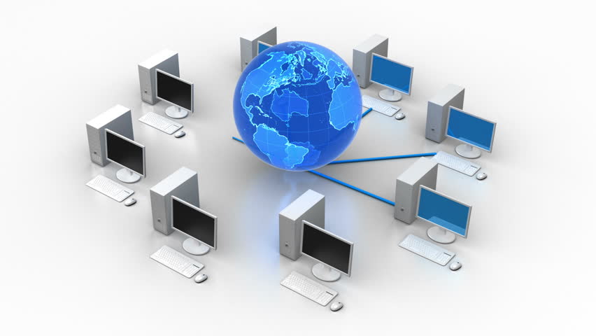 Computer Connect to World - 스톡 동영상 비디오(100% 로열티프리) 2442608 | Shutterstock