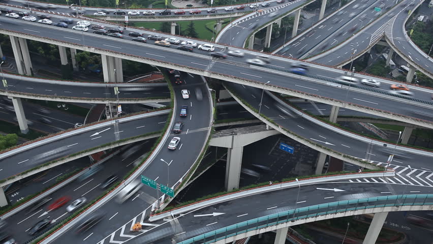 Highway Infrastructure Stock Footage Video | Shutterstock