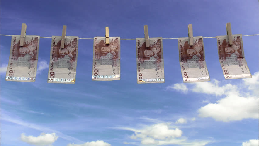 Money Hangs On A Clothesline Stock Footage Video 1591981 | Shutterstock