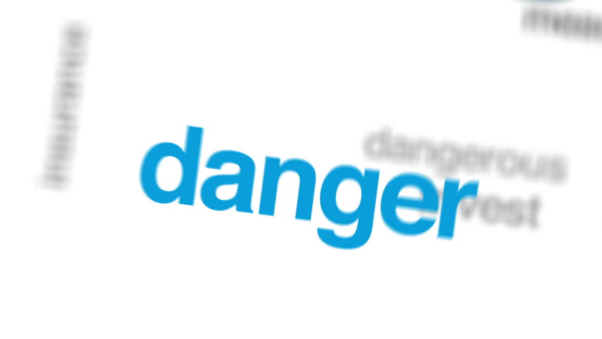 Disruption Animated Word Cloud, Text Design Animation. Stock Footage ...