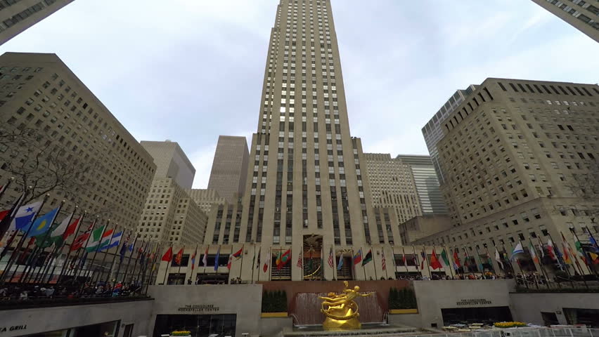 Rockefeller Center Stock Footage Video | Shutterstock