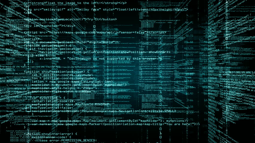 Digital Binary Code Background Loop Fly Through Abstract 3d Rendering Of A Scientific 7338