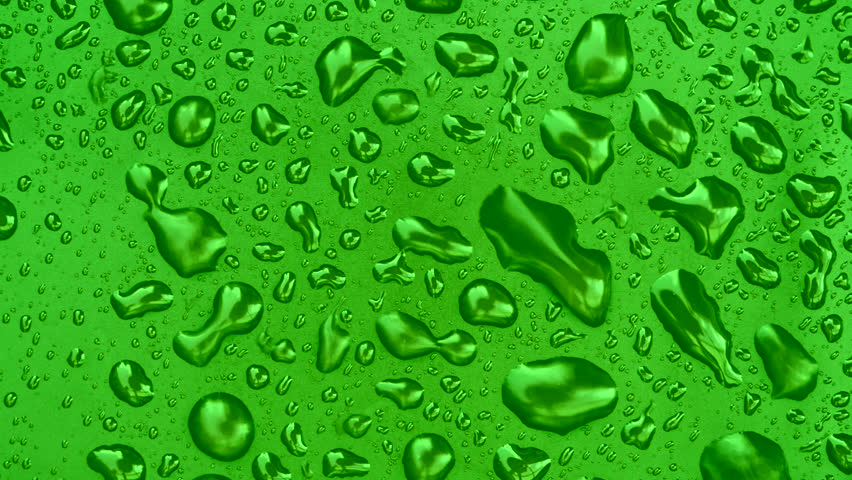 Stock video of pure drops. green color | 2700188 | Shutterstock