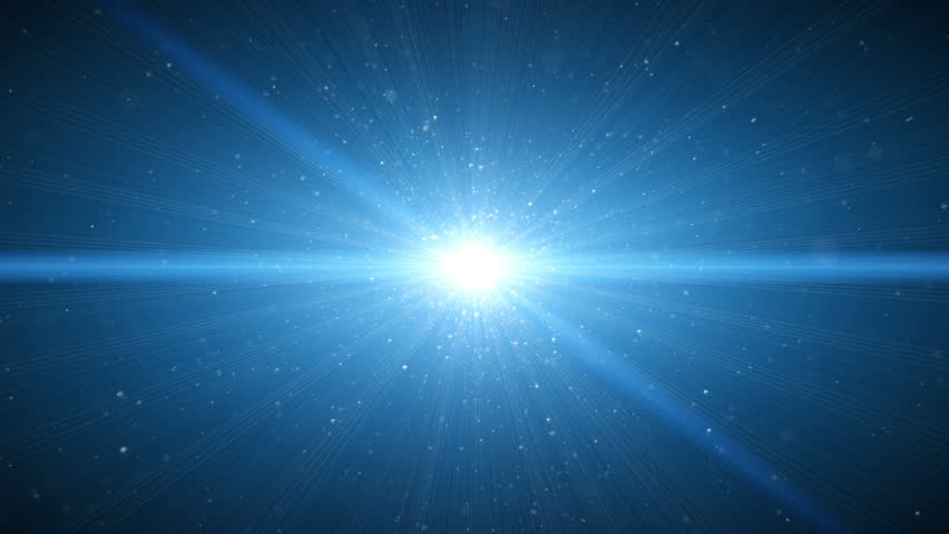 Dust Particle Explosion, Light Ray Effect. UHD 4k 3840x2160. Stock ...
