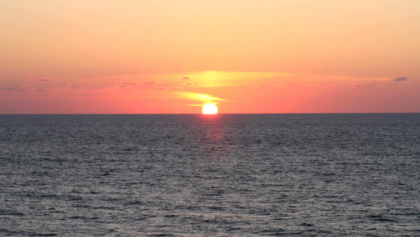 Beautiful Sunset in Stop Motion Stock Footage Video (100% Royalty-free ...