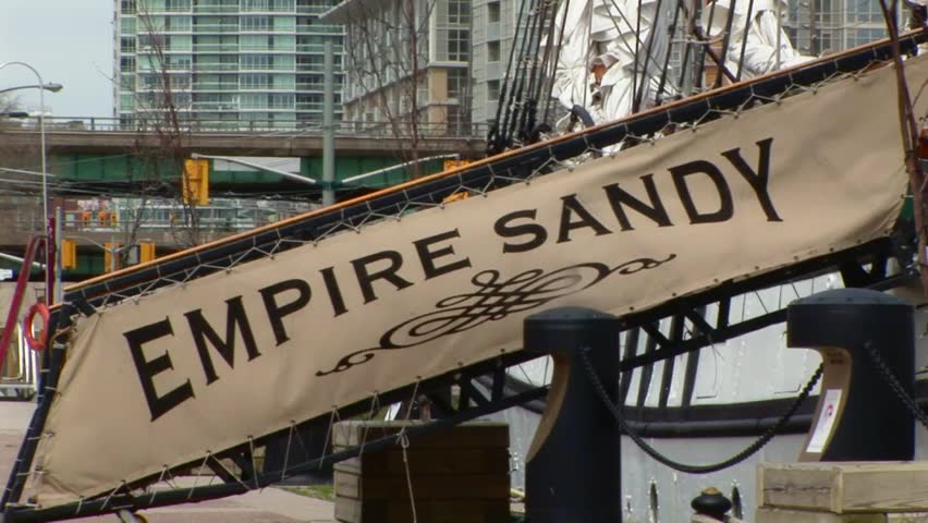 EMPIRE SANDY A CONVERTED DEEP SEA TUG TORONTO, CANADA – CIRCA: 2009 ...