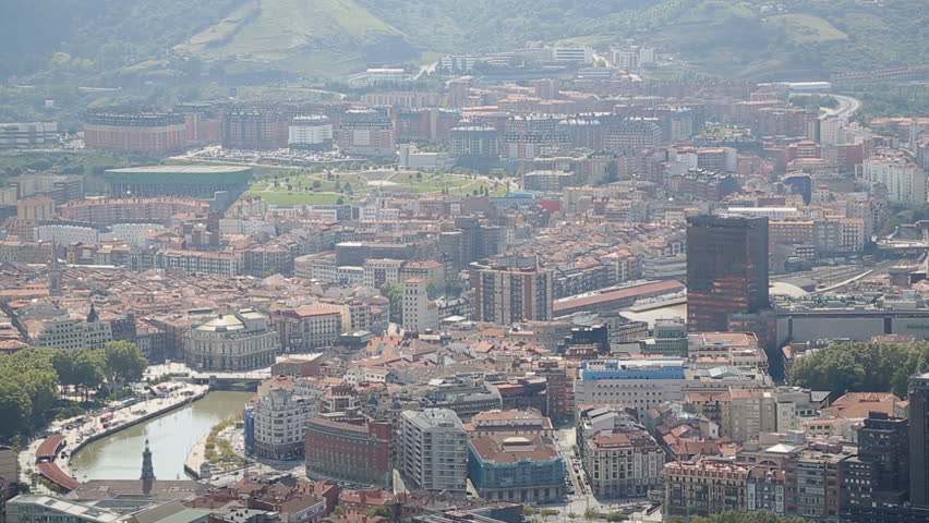 Big Dense City Lying at Stock Footage Video (100% Royalty-free ...