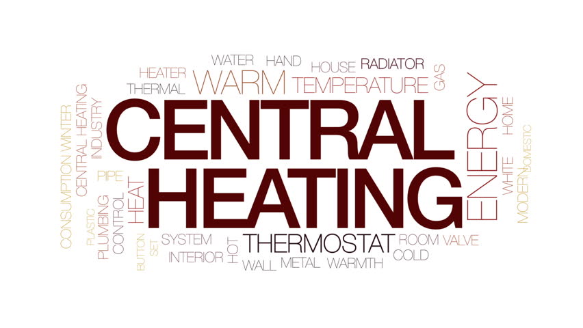 Central Heating Animated Word Cloud, Stock Footage Video (100% Royalty ...