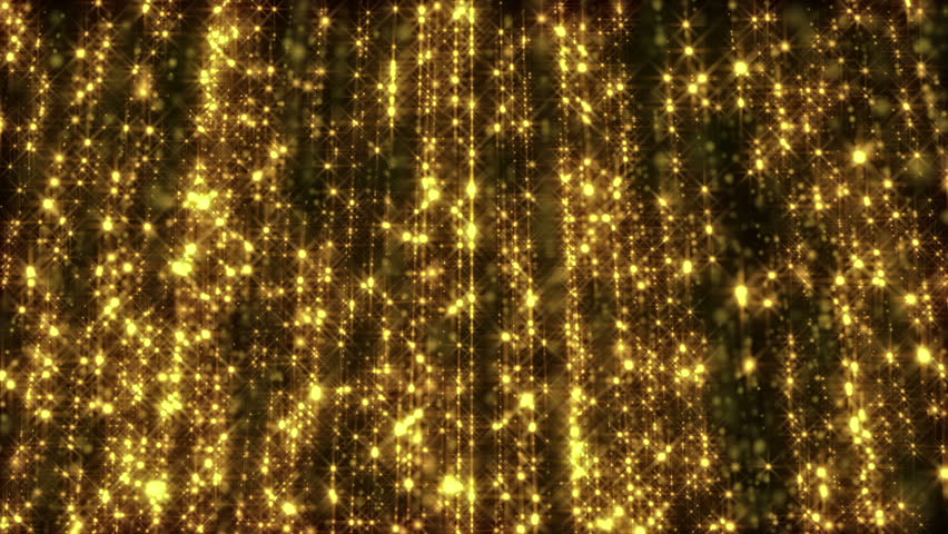 Elegant Gold Abstract With Snowflakes.Christmas Animated Gold ...