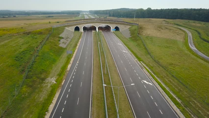 AERIAL Germany-Autobahn 7 South Towards Hanover 2007: Motorway A7 AND ...