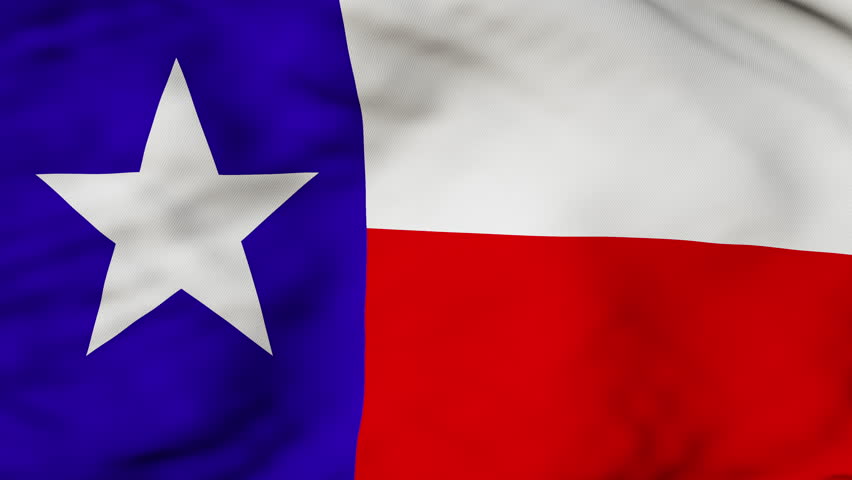The Official State Waving Flag Of Texas, Called The Lone Star Flag ...