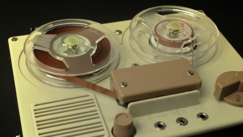 Many Vintage Magnetic Reel To Reel Tape Recorders Playing All In The ...