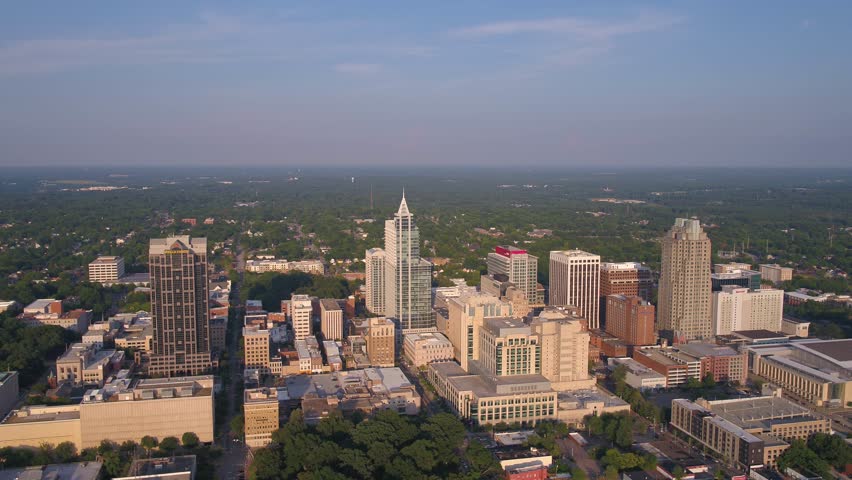 Raleigh Skyline Stock Video Footage - 4K and HD Video Clips | Shutterstock