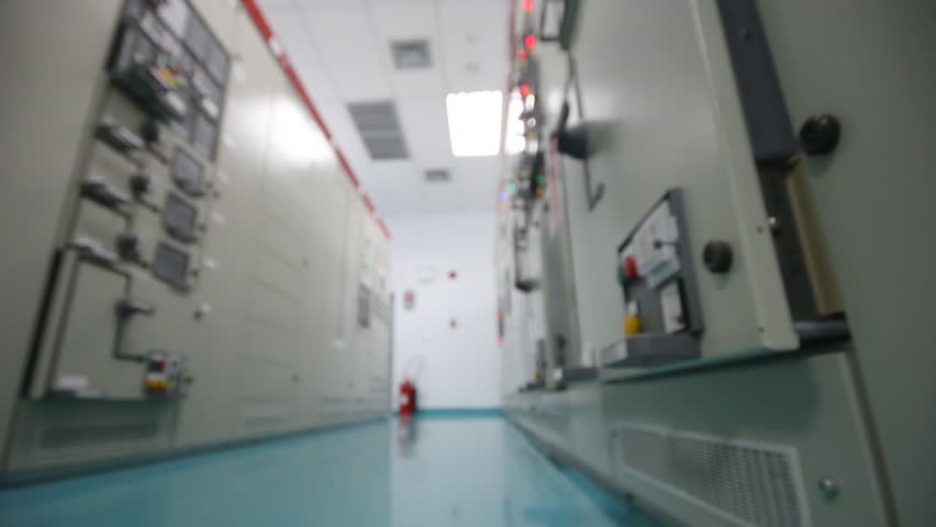 Man Working In Electrical Substation Room Stock Footage Video 5859773 ...