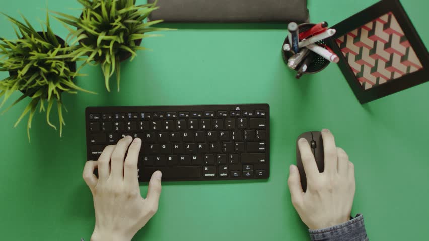 Green Mouse with Keyboard image - Free stock photo - Public Domain ...