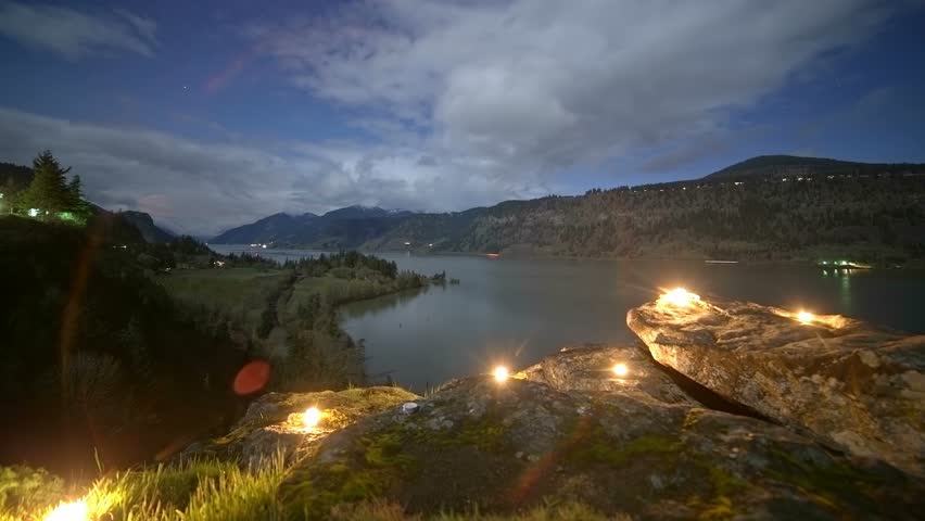 Columbia River Valley landscape in Oregon image - Free stock photo ...