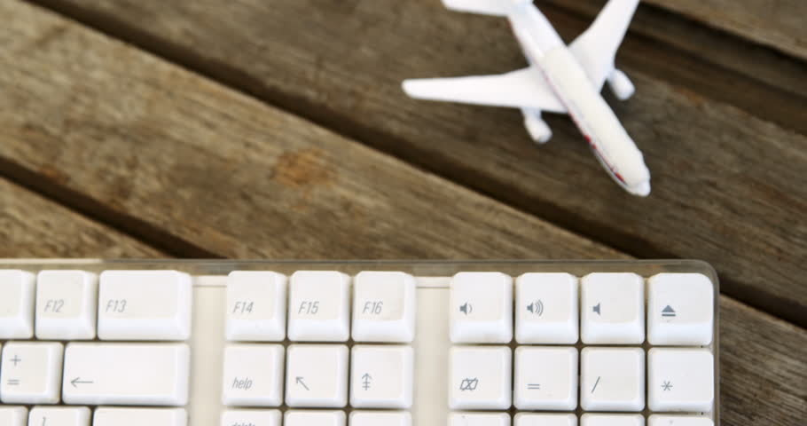 Overhead of Keyboard, Airplane Model Stockvideos & Filmmaterial (100 % ...